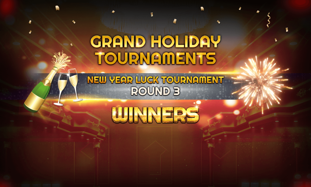 Grand Holidays Tournament Round 1 Winners! – Spinomenal